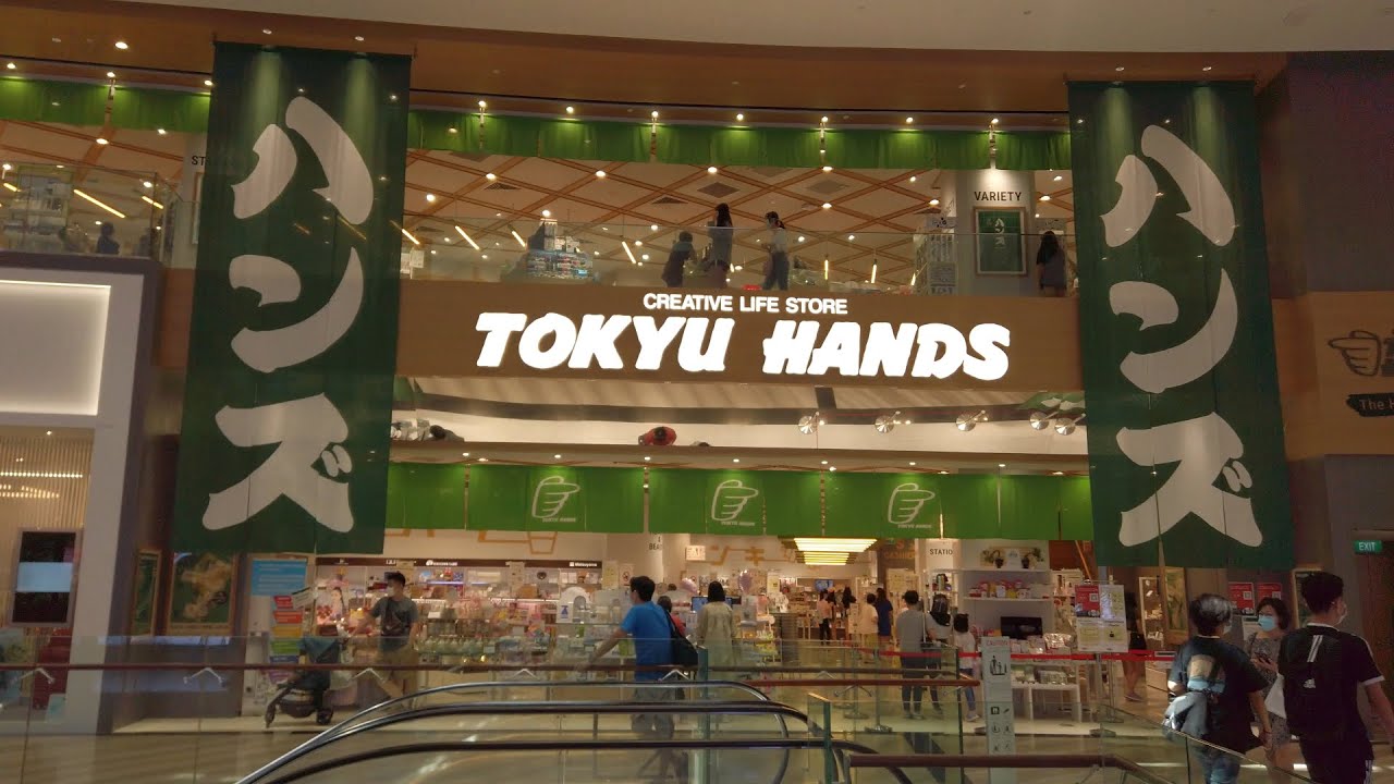 Island Tour - Two Storey Tokyu Hands ! - Tokyu Hands Jewel (9) - YouTube