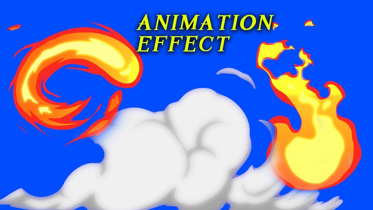 Cartoon Fire & Smoke Animation Effects VFX Free Download || 26 Pack ...