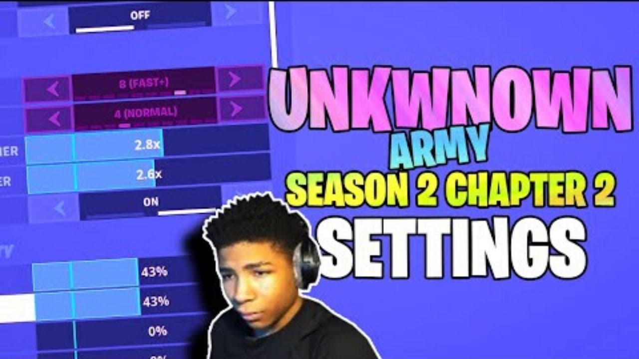 Unkown Army Settings Controller Updated season 2 |Full Setting,Binds ...