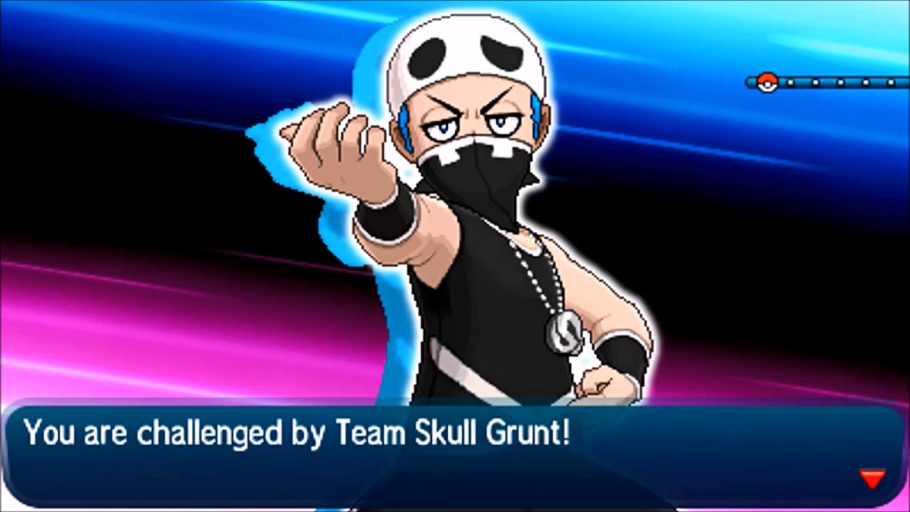 Pokemon Sun & Moon Team Skull Grunt Battle Music HQ - YouTube