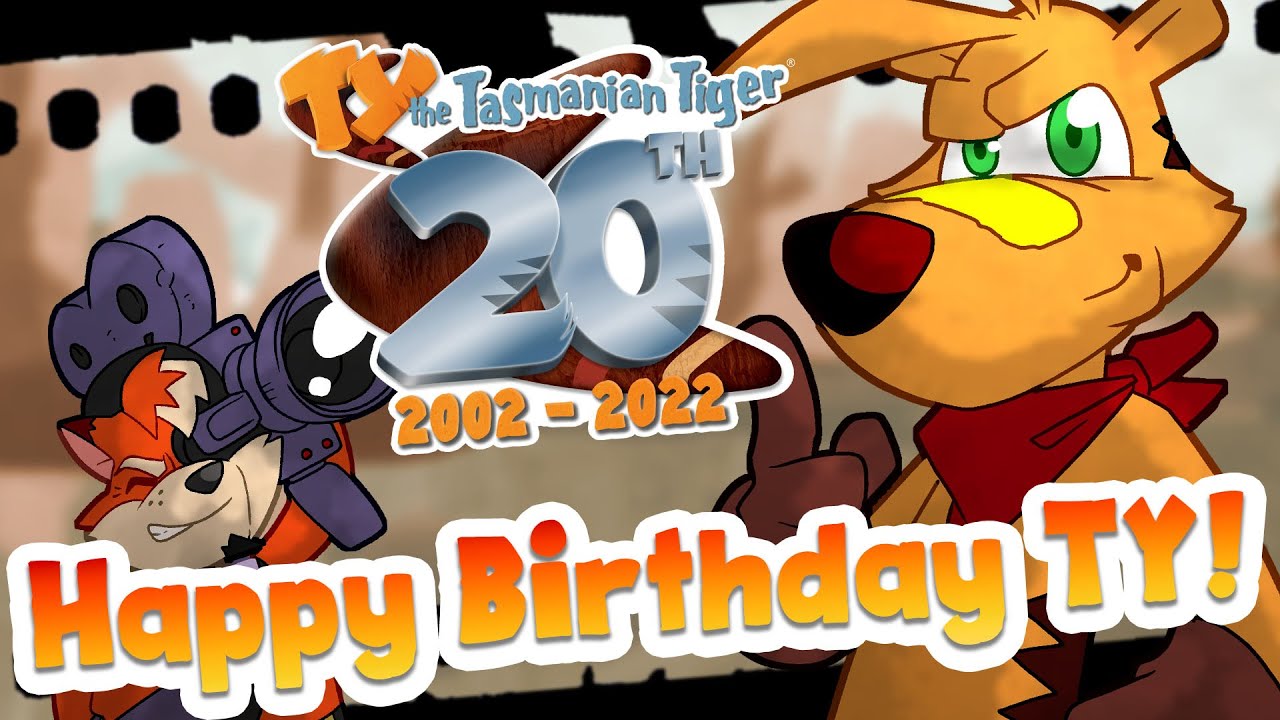 Happy Birthday/ Thank You Video - TY the Tasmanian Tiger 20th ...