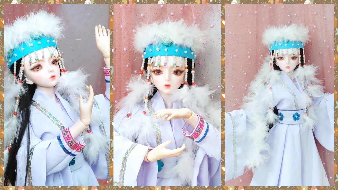 Making Hanfu Dress for Girl | Diy Hanfu dress & Making accessory ...
