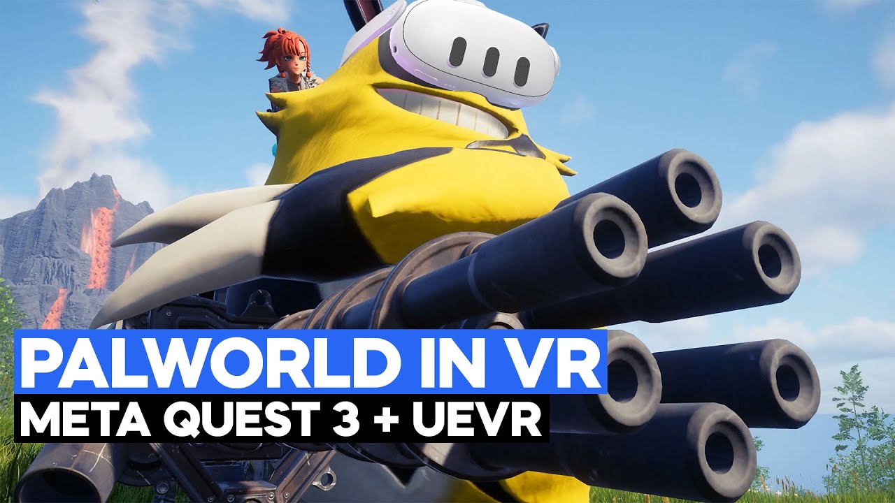 Palworld in VR? 😲 So geht's! META QUEST 3 + UEVR Anleitung - YouTube