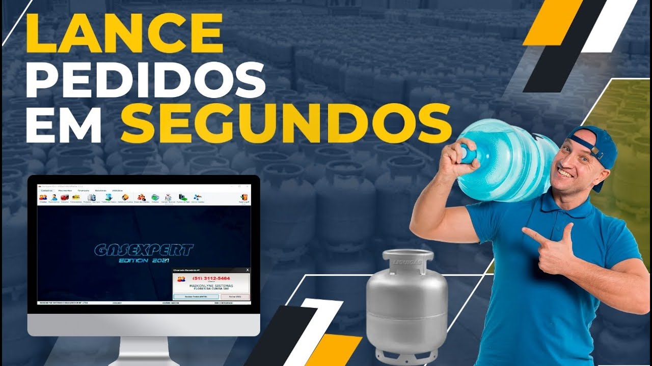 Lançando Pedidos em Segundos no Gas Expert - Programa para Revendas de ...