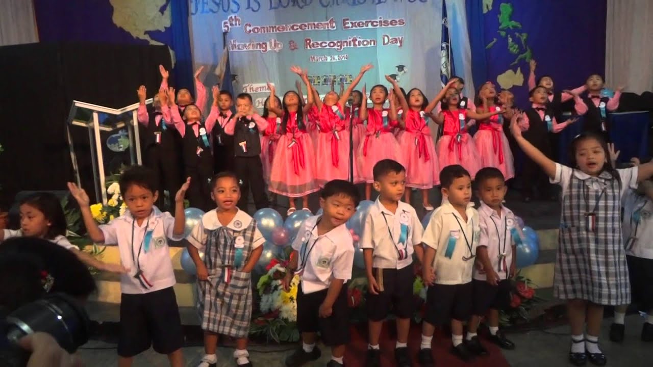 JESUS IS LORD CHRISTIAN SCHOOL GRADUATES 2013-2014 (FAREWELL SONG ...
