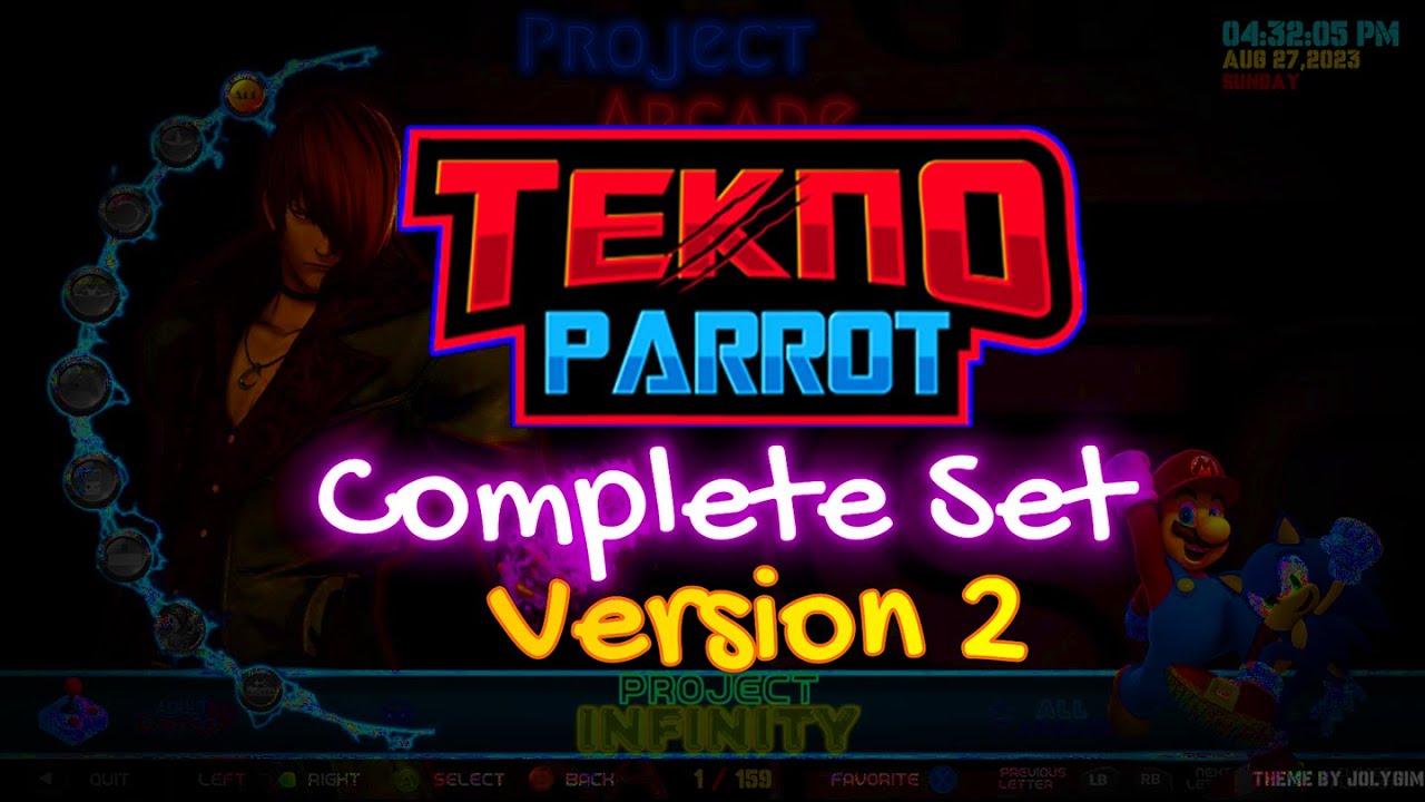 TeknoParrot Complete Set V2 | Project Arcade | CoinOps - YouTube