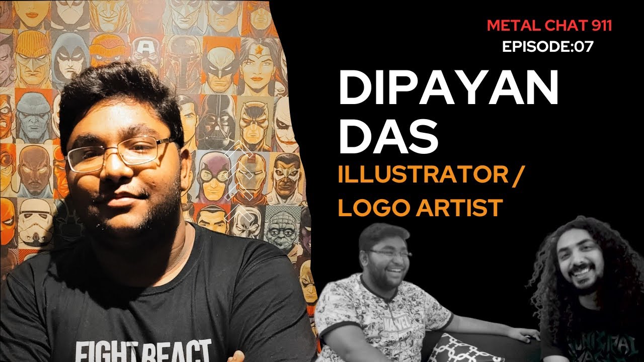 Metal Chat 911 | Dipayan Das | Heavy Metal Illustrator and Logo Artist ...