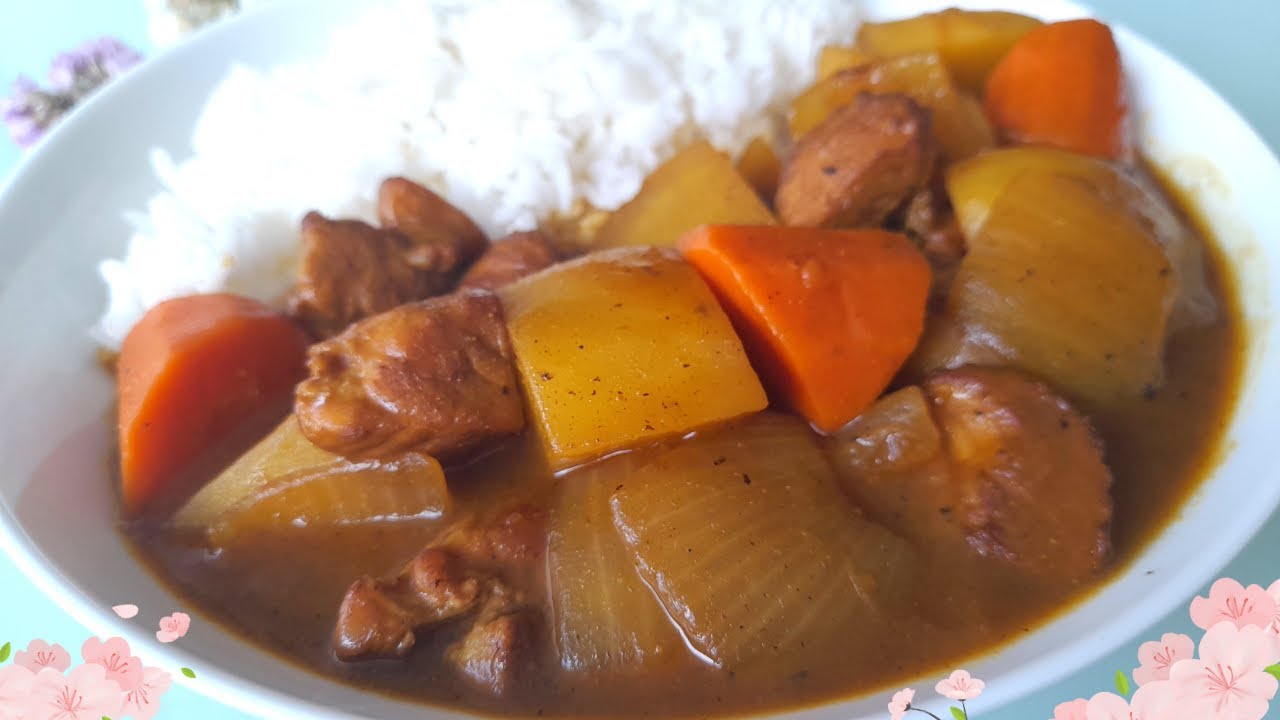 Curryrice(카레라이스) | Curry estilo coreano | Arroz cubierto con curry ...