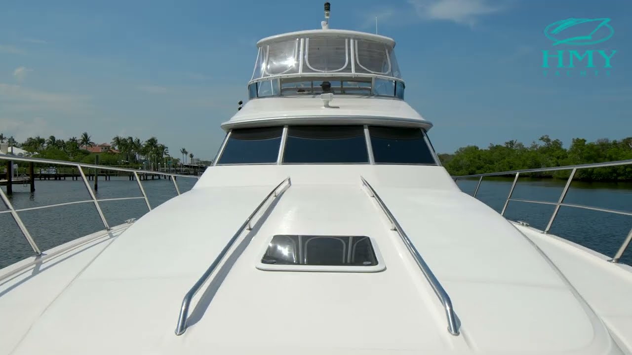 1996 Sea Ray 55 Sedan Bridge - For Sale with HMY Yachts - YouTube