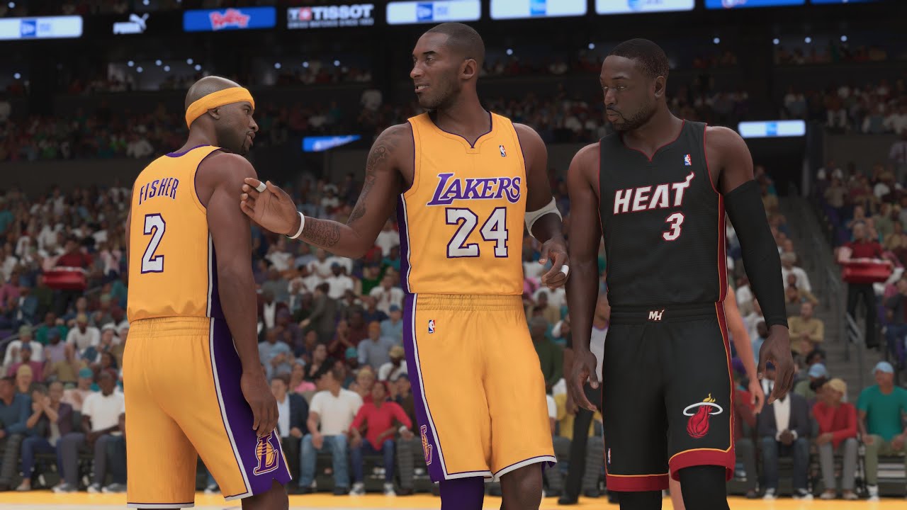 NBA CLASSIC 2002 LOS ANGELES LAKERS vs MIAMI HEAT NBA 2K24 GAMEPLAY PS5 ...