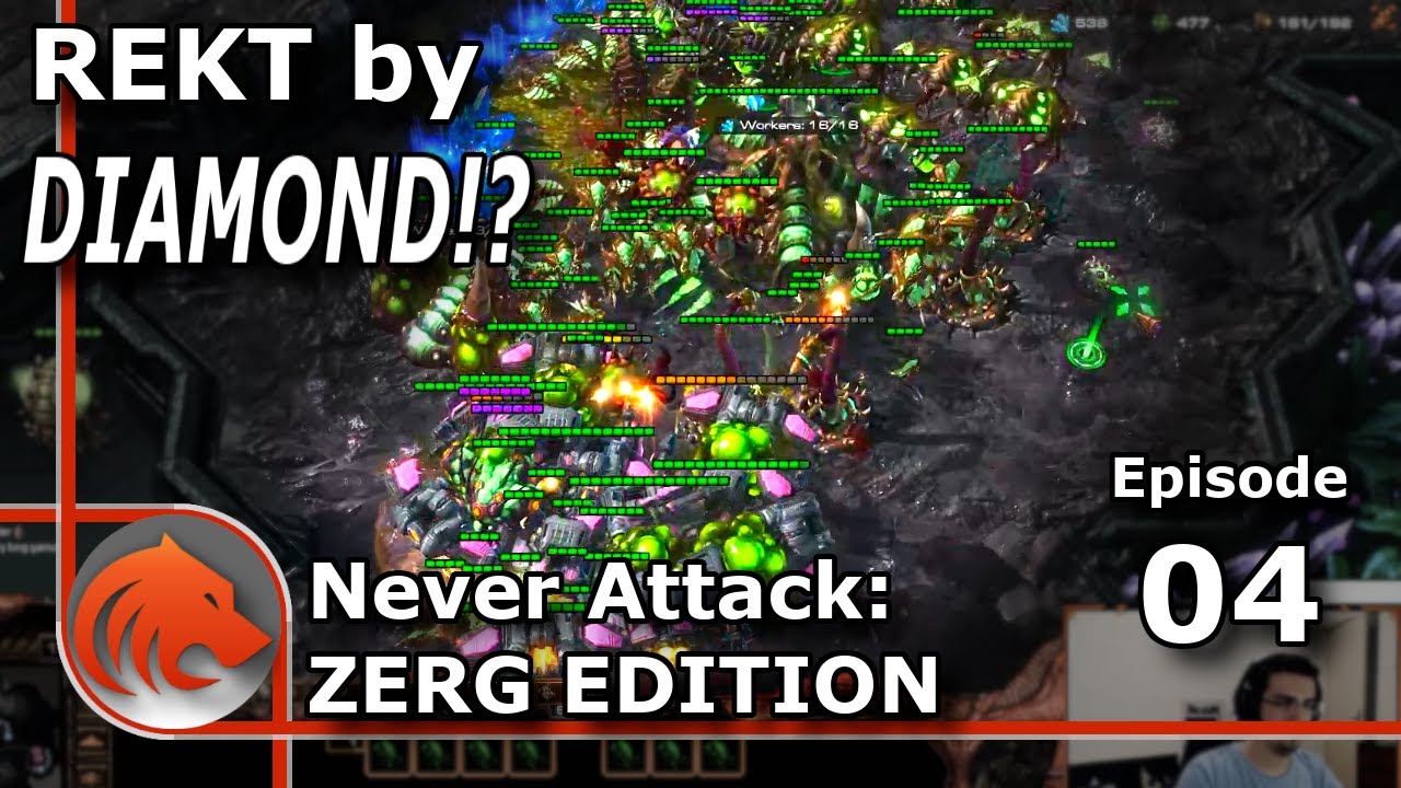StarCraft 2: Diamond Players are REALLY Good - Never Attack to ...