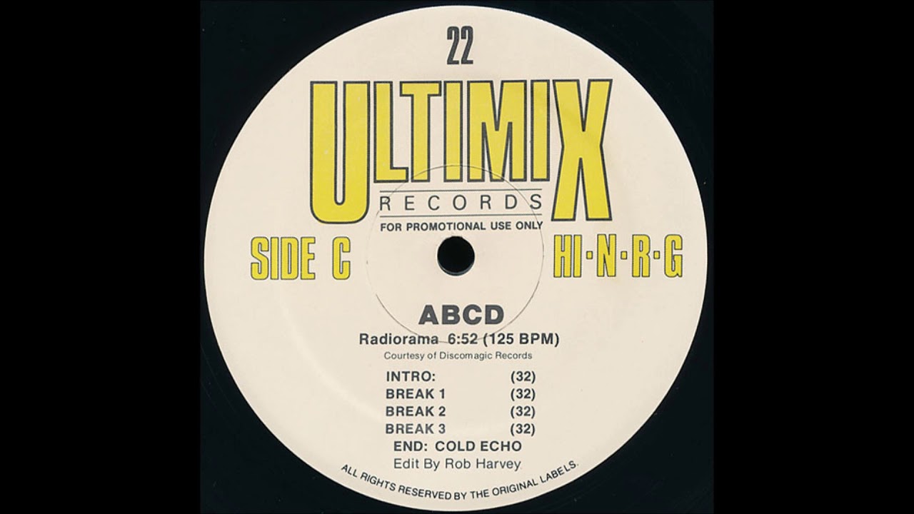 Radiorama – ABCD (Ultimix 22) 1988 - YouTube