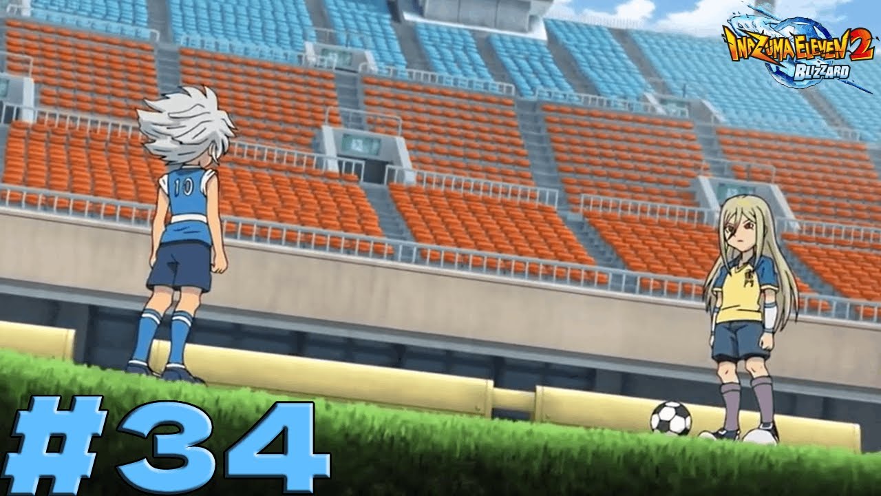 GAZELLE VS APHRODITE | Inazuma Eleven 2 Blizzard #34 - YouTube