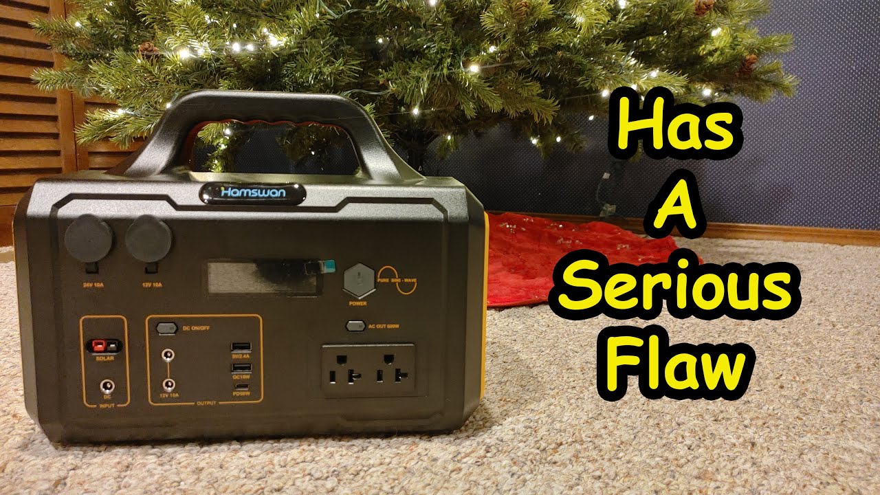 Hamswan Portable Power Station Review - YouTube