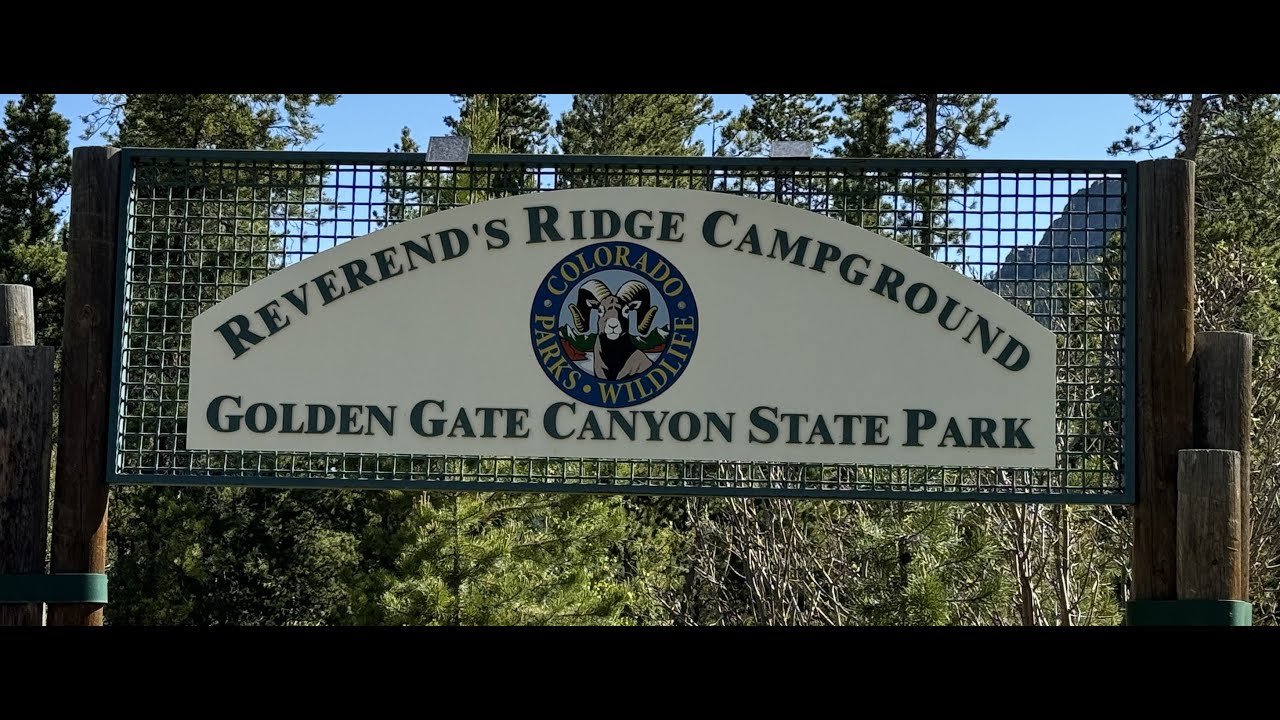 Reverend's Ridge Campground Review Golden Gate Canyon State Park - YouTube