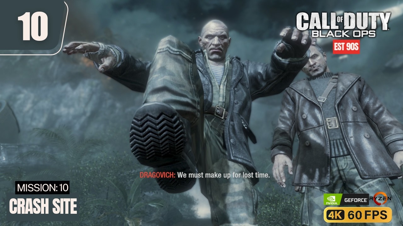 Crash Site: "Mission 10: Crash Site - River Assault - Call of Duty ...