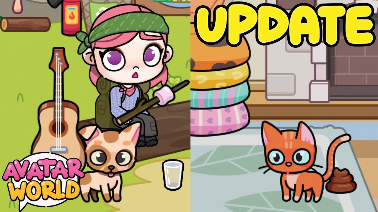Avatar World New Update Pet Animations! Nova Atualização Avatar World ...