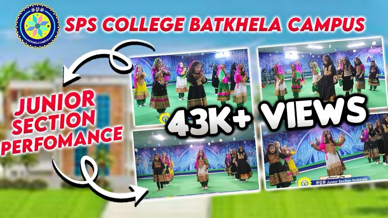 Junior Section perfomance |Sps College Batkhela|Junior Section| - YouTube