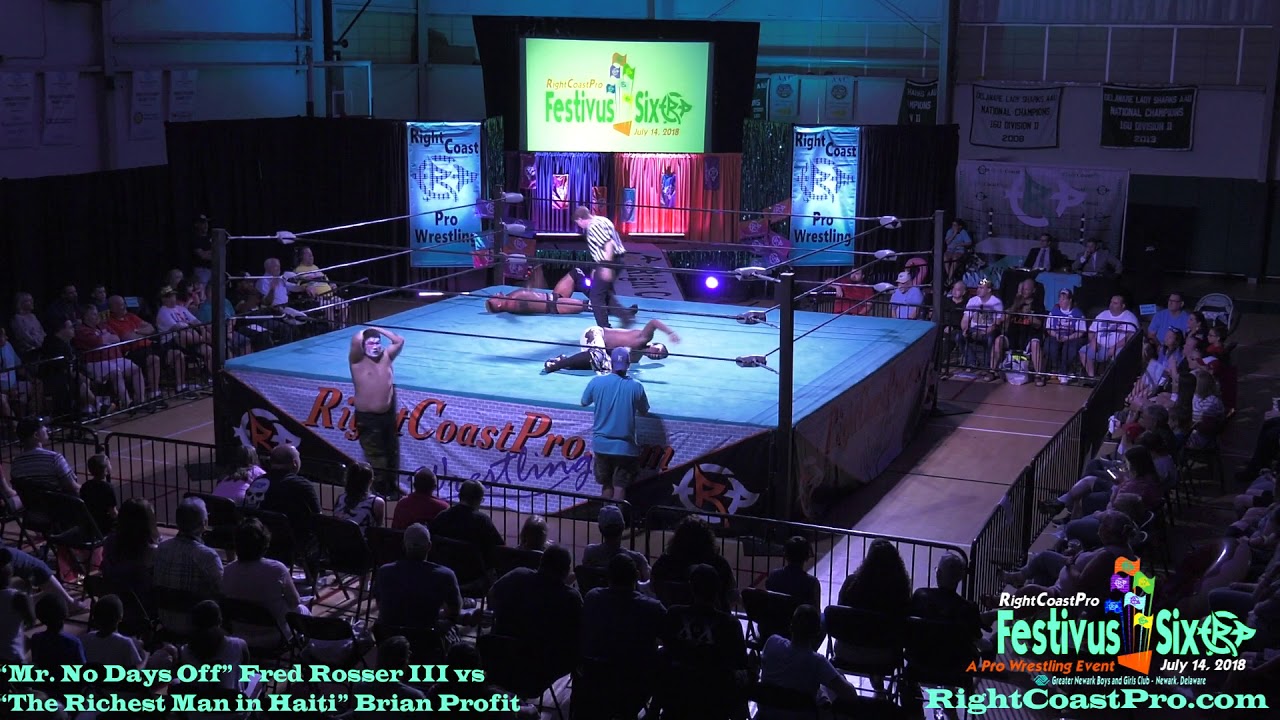 Former WWE Superstar Fred Rosser III vs RCP Heavyweight Champion Brian ...