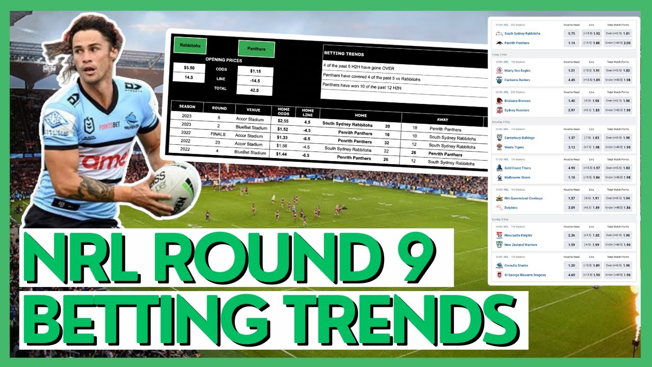 Betting Trends For ALL Matches | Round 9 Tips, Trends & Predictions ...
