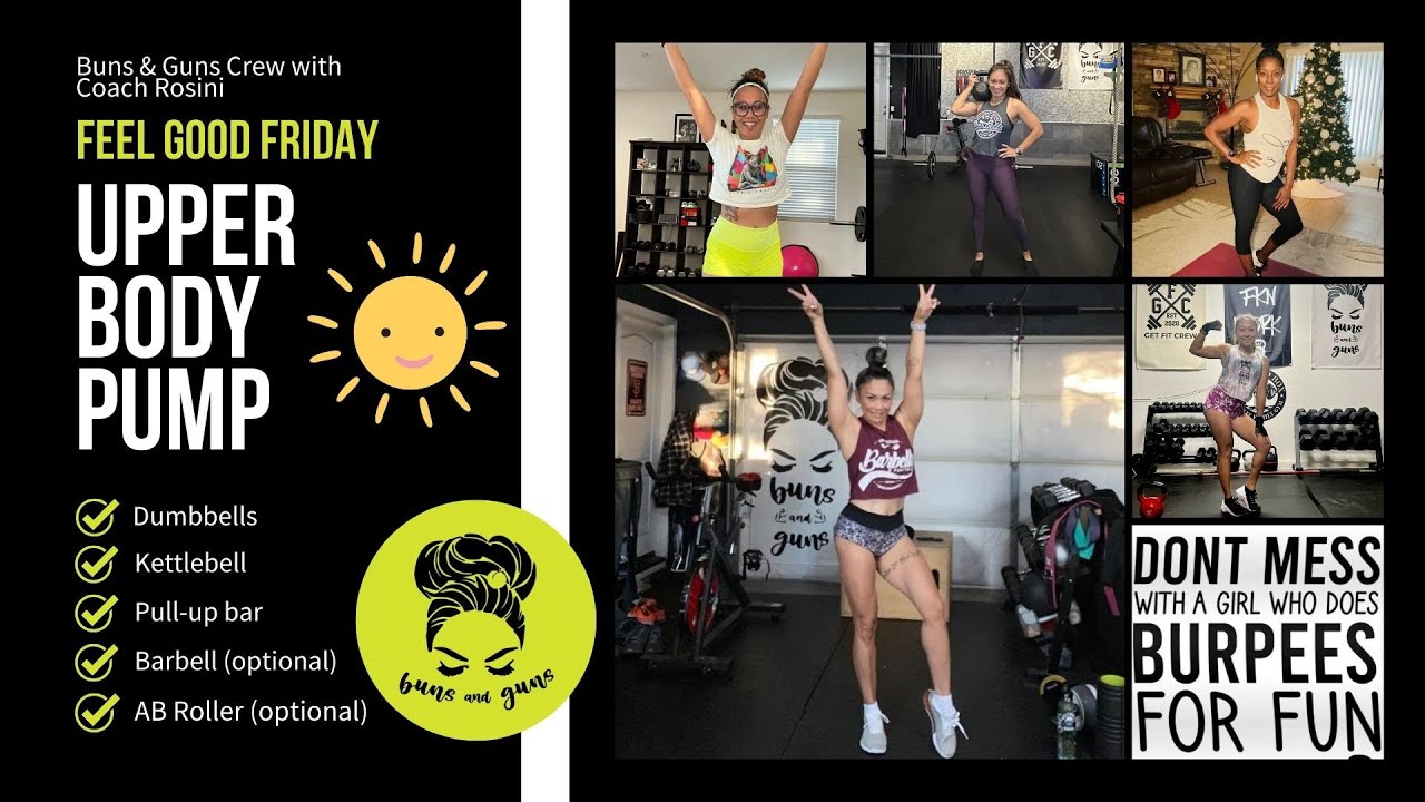 11/25/22 Upper Body Pump - YouTube