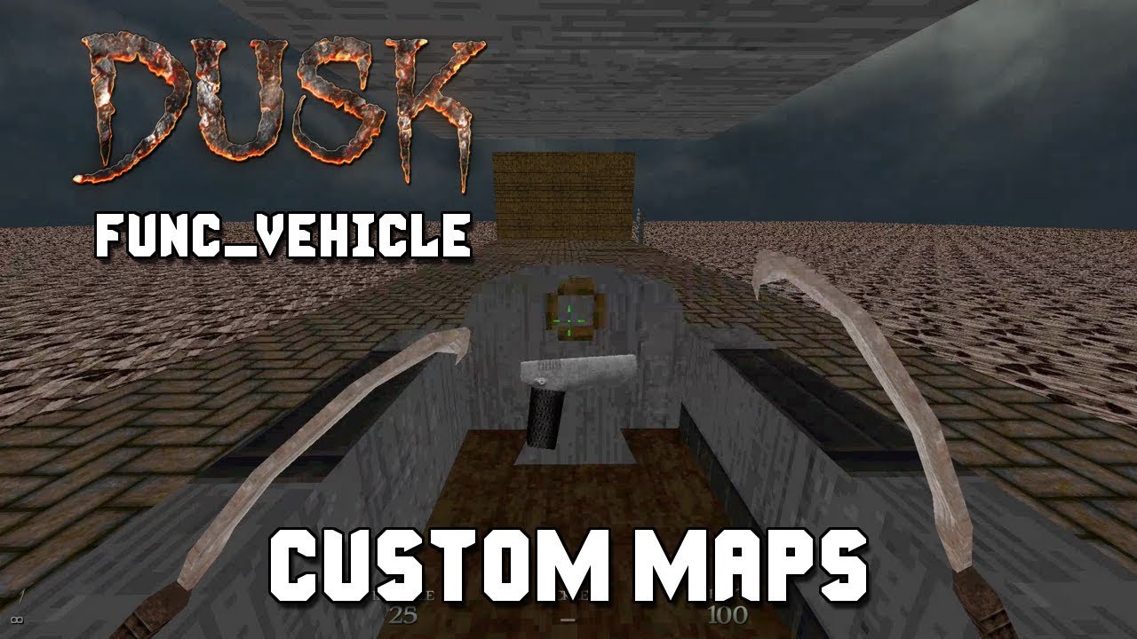 DUSK SDK maps: func_vehicle by IFlippie - YouTube