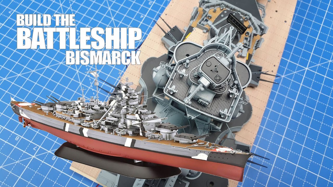 Build the Battleship Bismarck - Part 70 - The Fourth 15cm Gun Turret ...