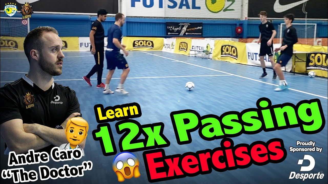 12x Passing exercises for Futsal & Soccer - YouTube