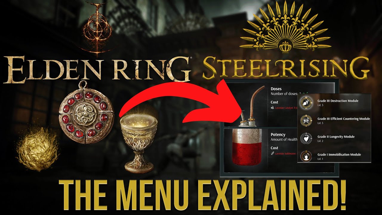 Steelrising's Guide To 'The Menu': Elden Ring Style - YouTube