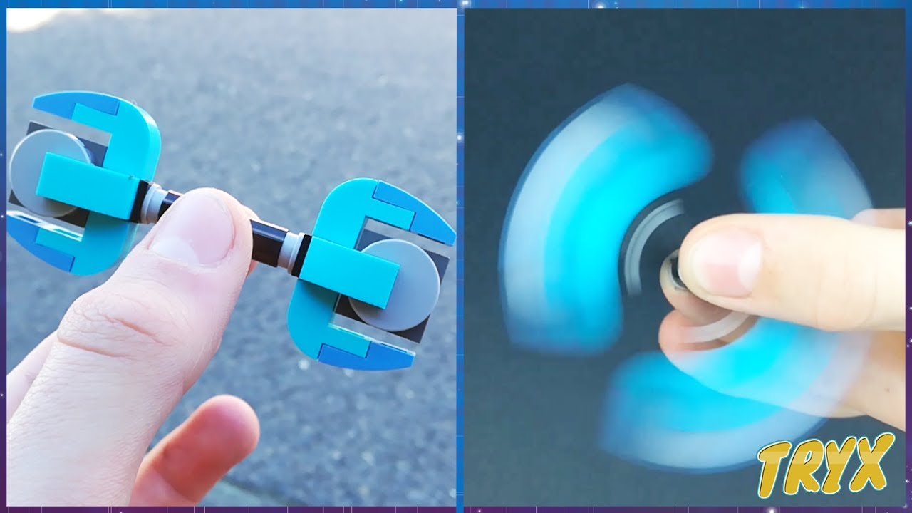 How To Build A LEGO Fidget Spinner - YouTube