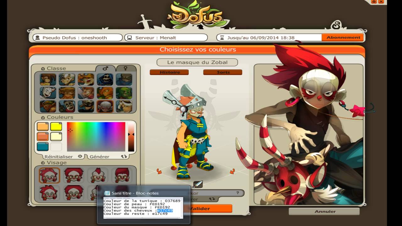 [Dofus] New couleur ! :D - YouTube