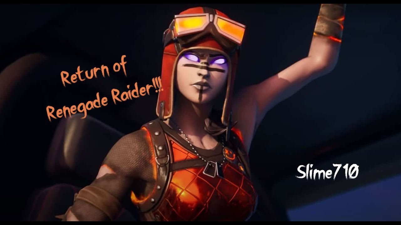 NEW BLAZE Skin RETURN OF THE RENEGADE RAIDER!! Fortnite Battle Royale ...