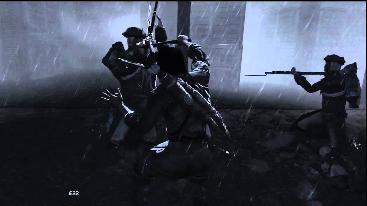 AC3 - Connor's 1st Fight - YouTube