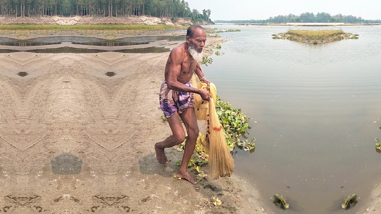 Amazing Fishing Video - Fishing in Rural Village - Fishing With Net ...