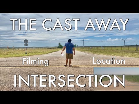 The Cast Away Intersection Final Scene - Filming Location (Mobeetie TX ...