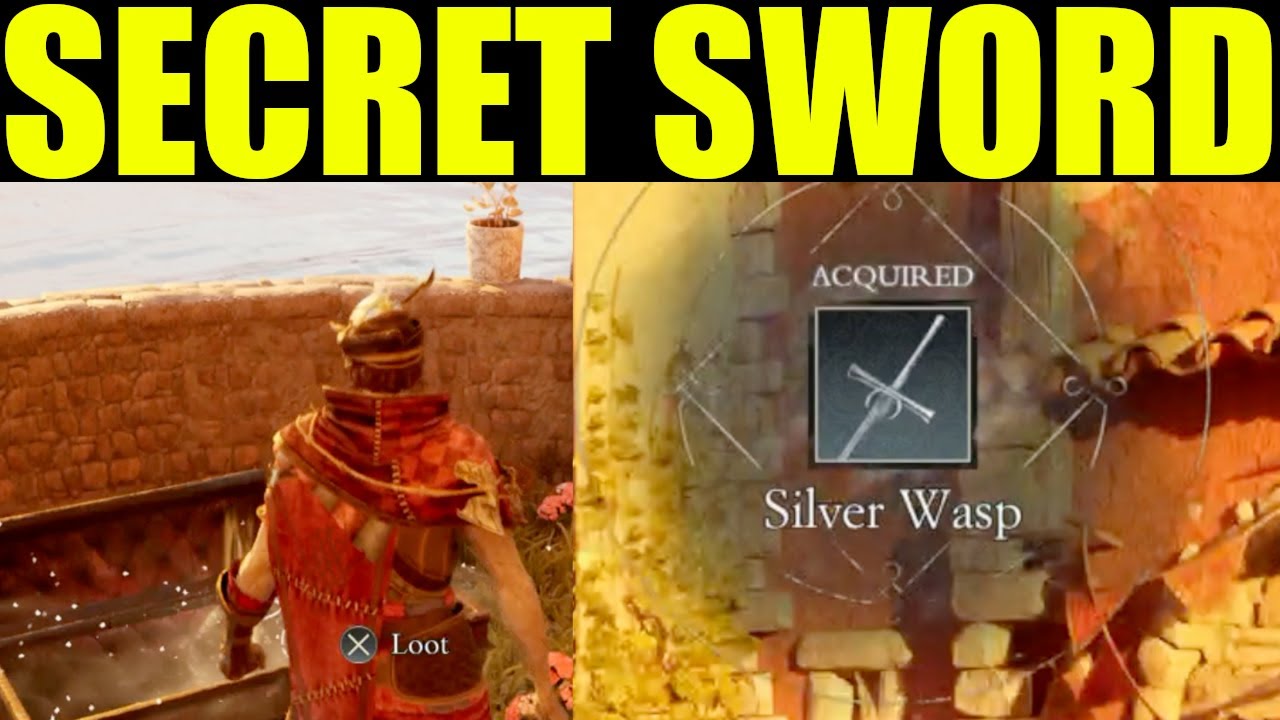 How to get the Silver Wasp Long sword enotria the last song - YouTube