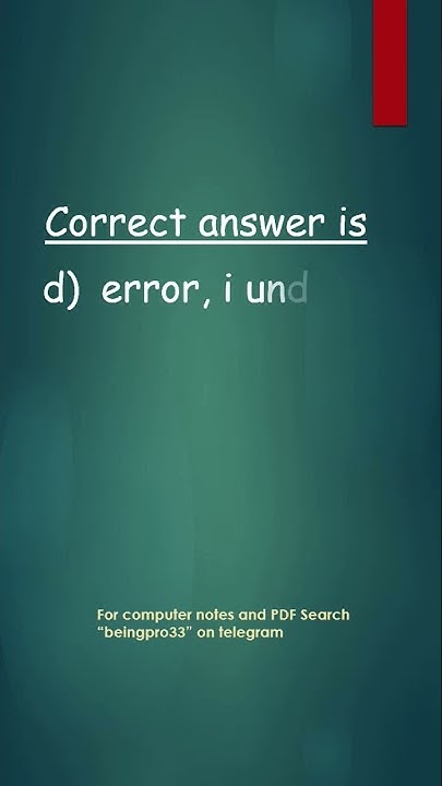 What will be the output|| Practice Question|| #C #Programming|| #BeingPro - YouTube