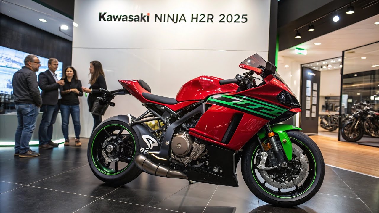 New Kawasaki Ninja H2R 2025 Finally Launched!!! - YouTube