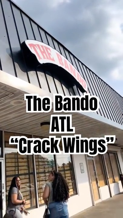 Went and tried the viral CRACK WINGS at the Bando in ATL 🍗 #foodreview ...