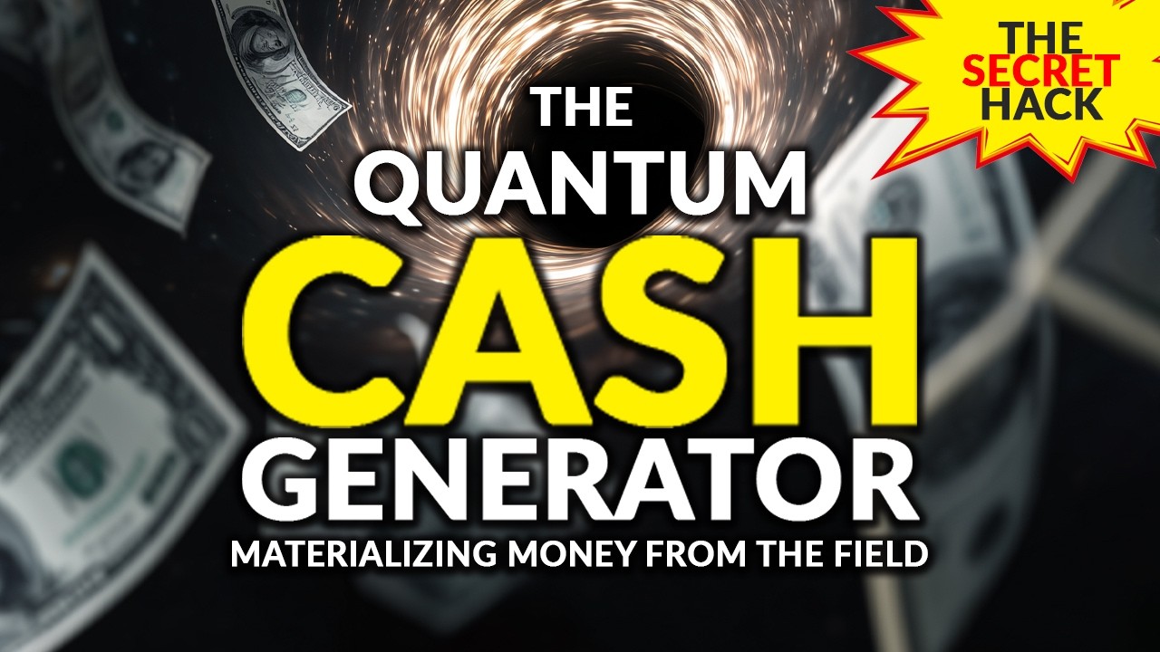 The Quantum Cash Generator - Materializing Money From The Field - YouTube