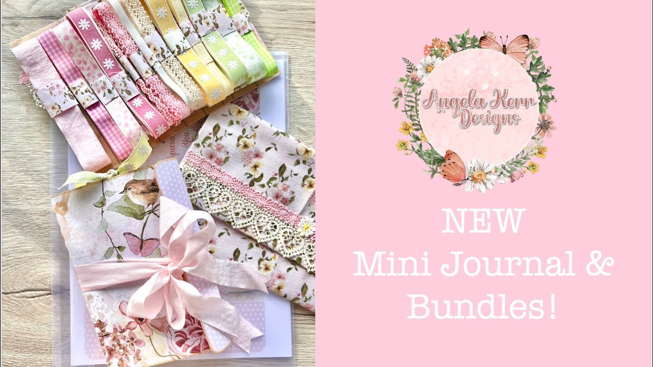 NEW Spring Splendor Mini Journal & Bundles! - YouTube