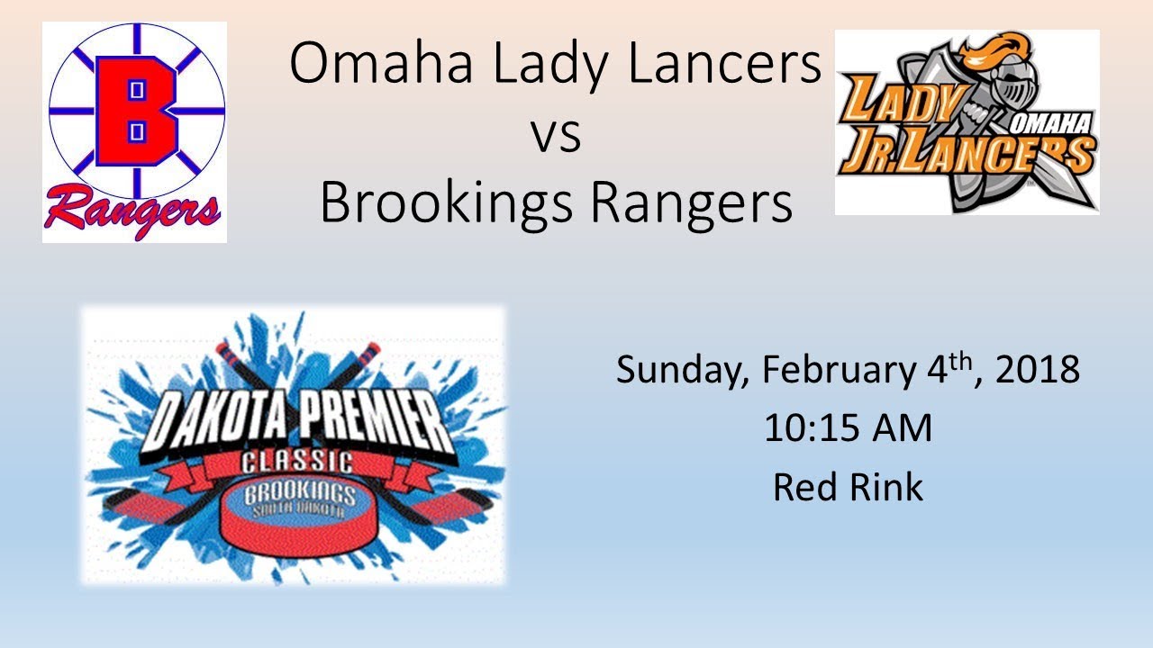 Dakota Premiere Omaha vs Rangers 2 4 18 - YouTube