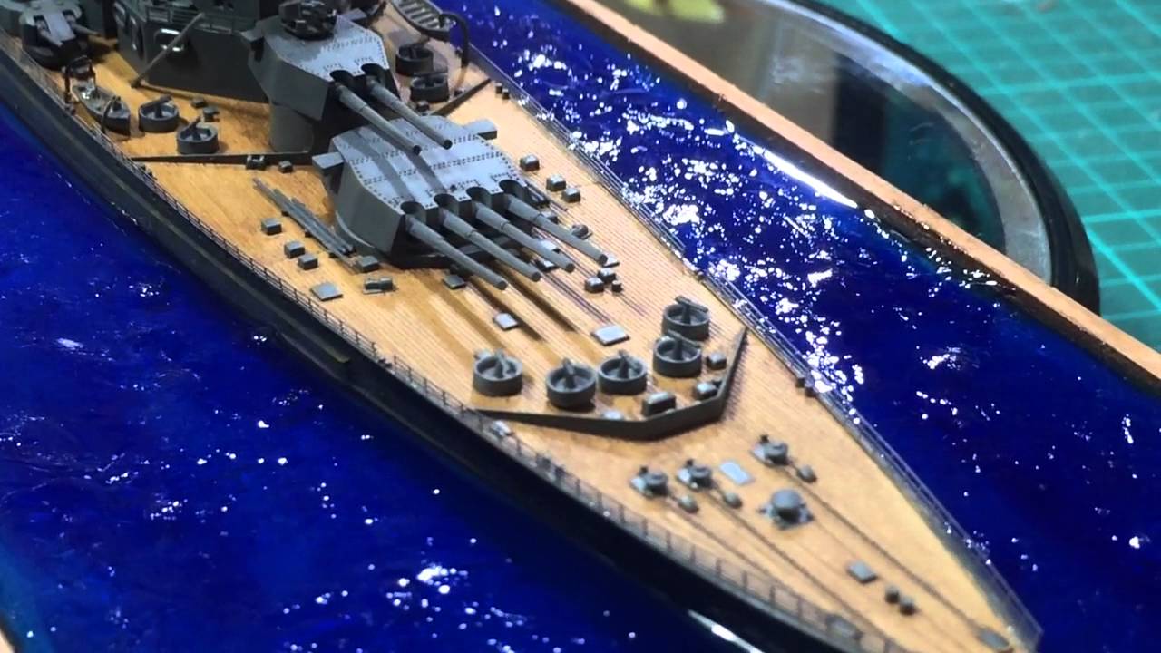 2016-02 TAMIYA 1/700 BRITISH BATTLESHIP KING GEORGE V par1 - YouTube