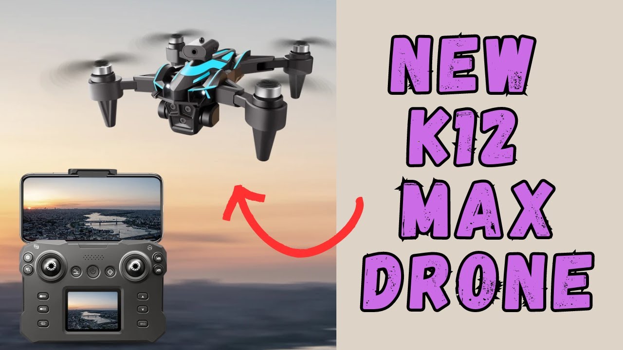 New K12 Max drone - YouTube
