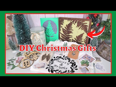 🎄Beautiful DIY Christmas Gifts ~ See How I do it using the xTool M1 ...