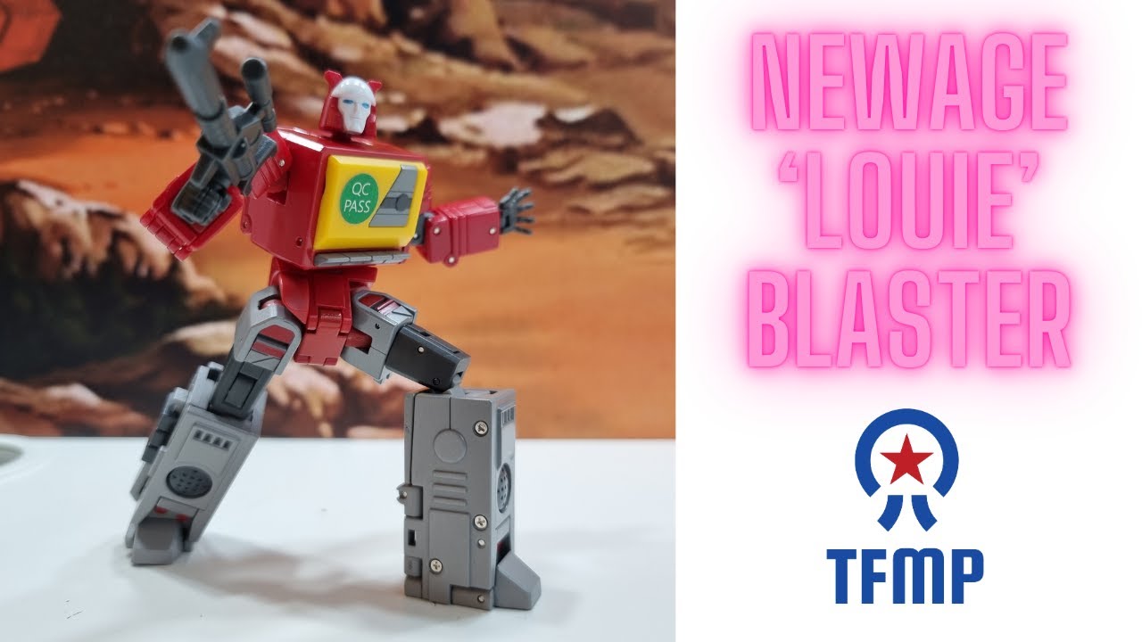 Transformers Blaster - Legends scale - NewAge H-62 Louie - YouTube