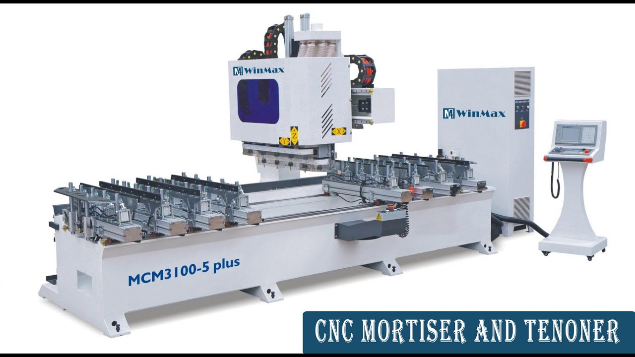 MCM3100-5 Multi-Spindle PLUS CNC Mortiser and Tenoner Machine | Winmax Woodworking Machinery ...