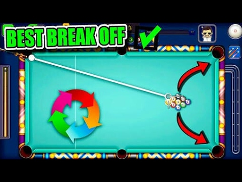 8 ball pool Break 9 ball trick with simple cue | win every time - YouTube