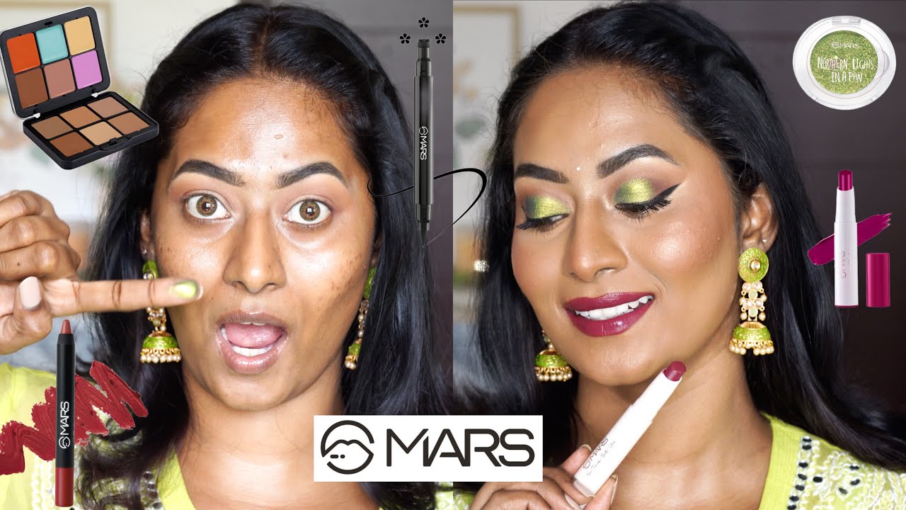Trying some INSANE MARS COSMETICS PR Affordable Makeup - YouTube