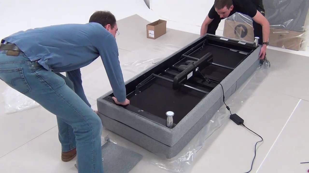 Velda Boxspring adjustable installation Video - YouTube